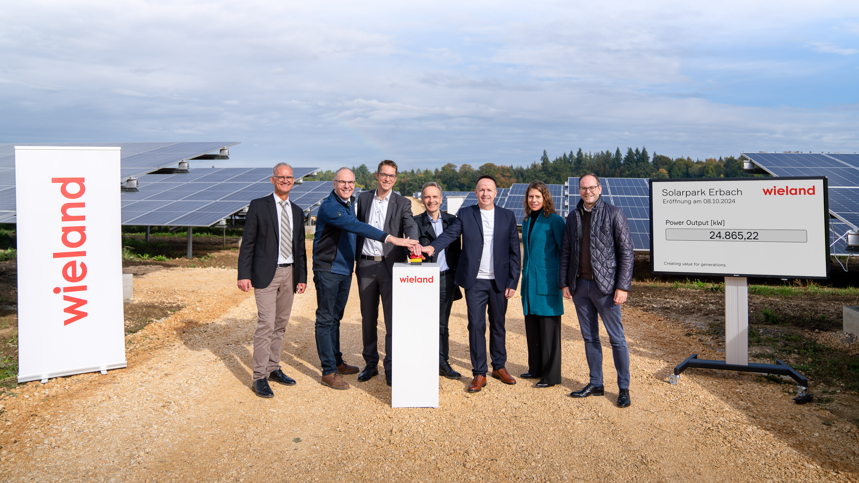 Wieland unveils one of the largest solar parks in Southern Germany